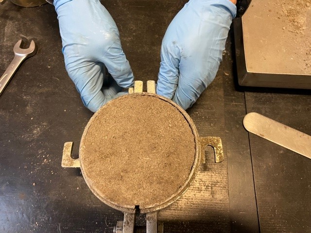 CBR testing for cement stabilised soils